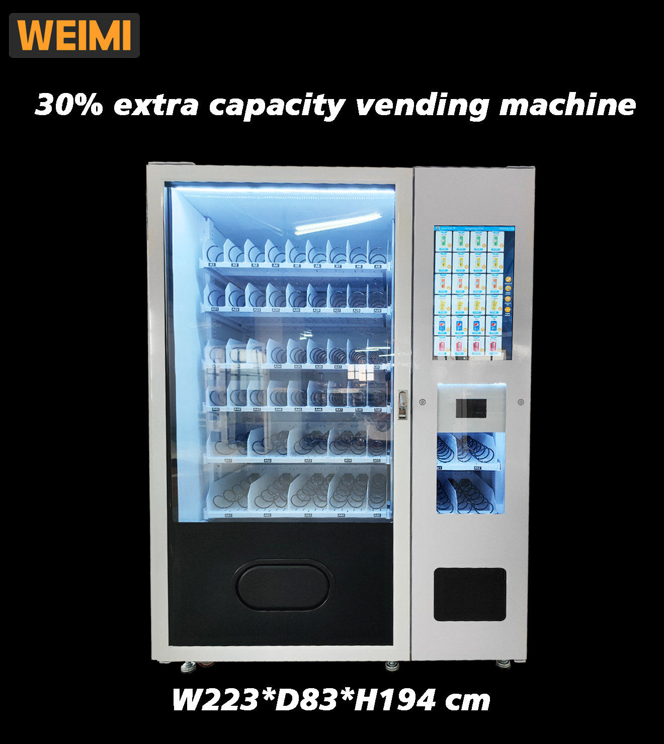 Smart vending machine manufacturing factory|Guangzhou Micron Vending ...